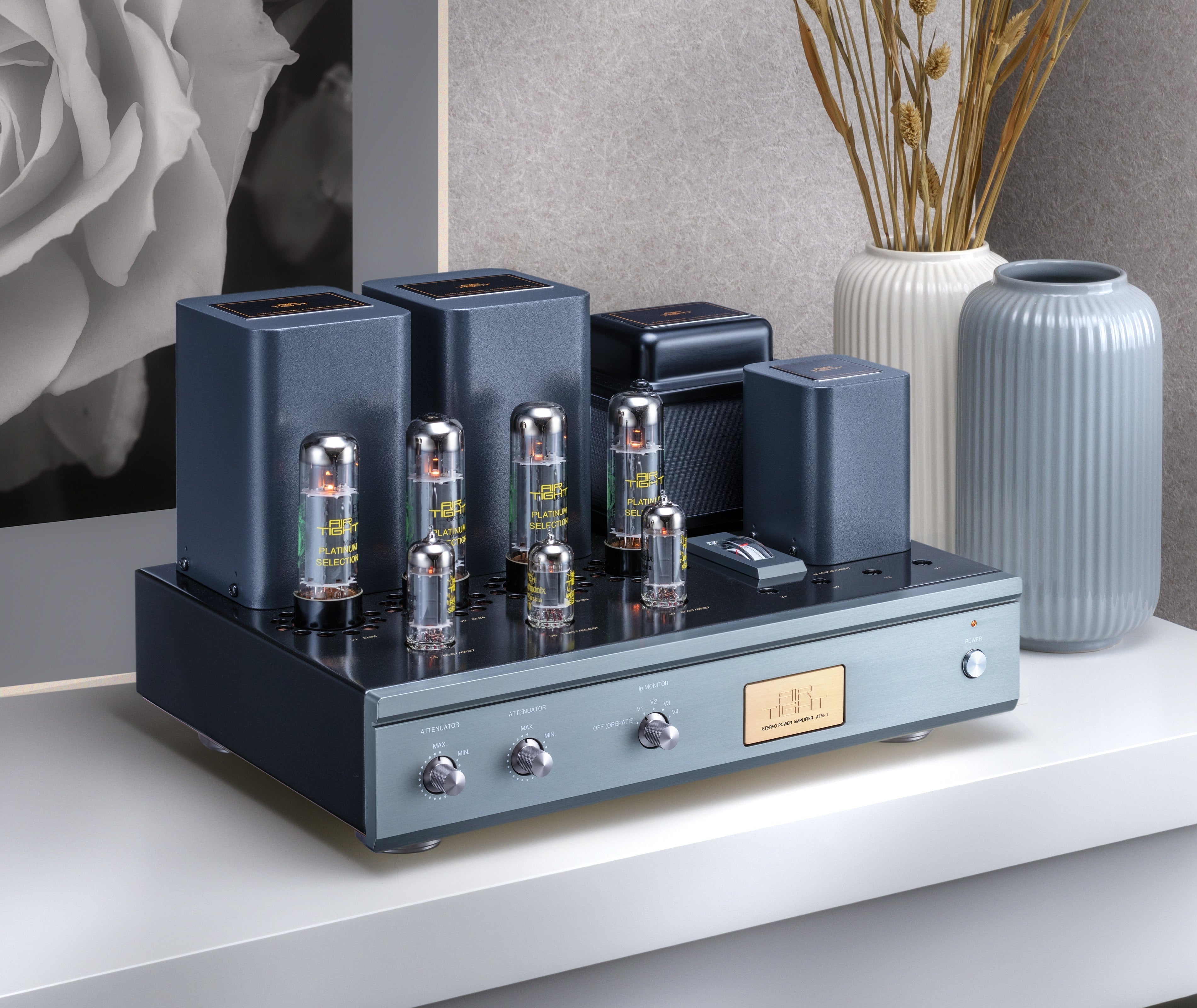 Air Tight ATM-1E 2024 Edition: Tube power amplifier with EL34 tubes ...